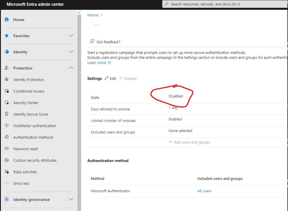 Microsoft Entra MFA requiring Microsoft Authenticator – ISASA